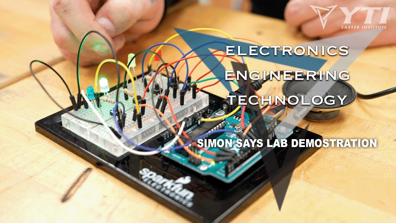 Electronics Engineering Technology Lab Demo Simon Says Youtube