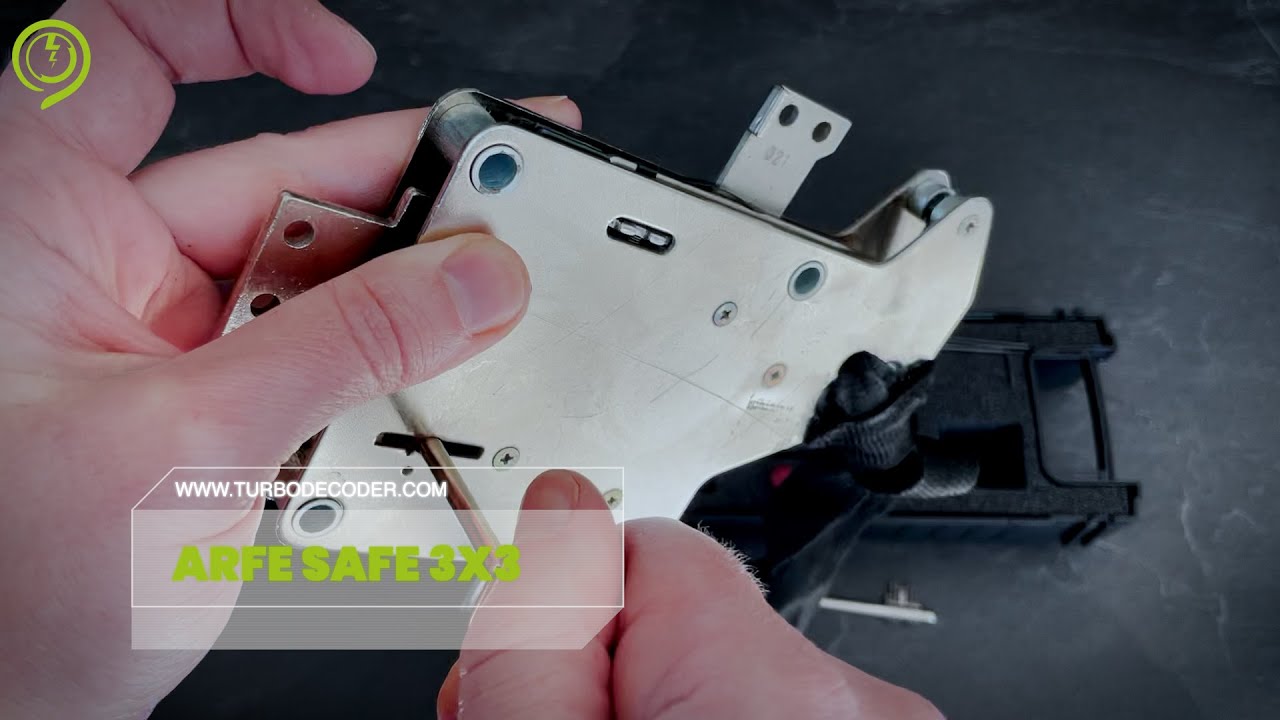 Arfe 3x3 Safe Lock Opening With Dm Decoder By Luckylocks Ad Youtube