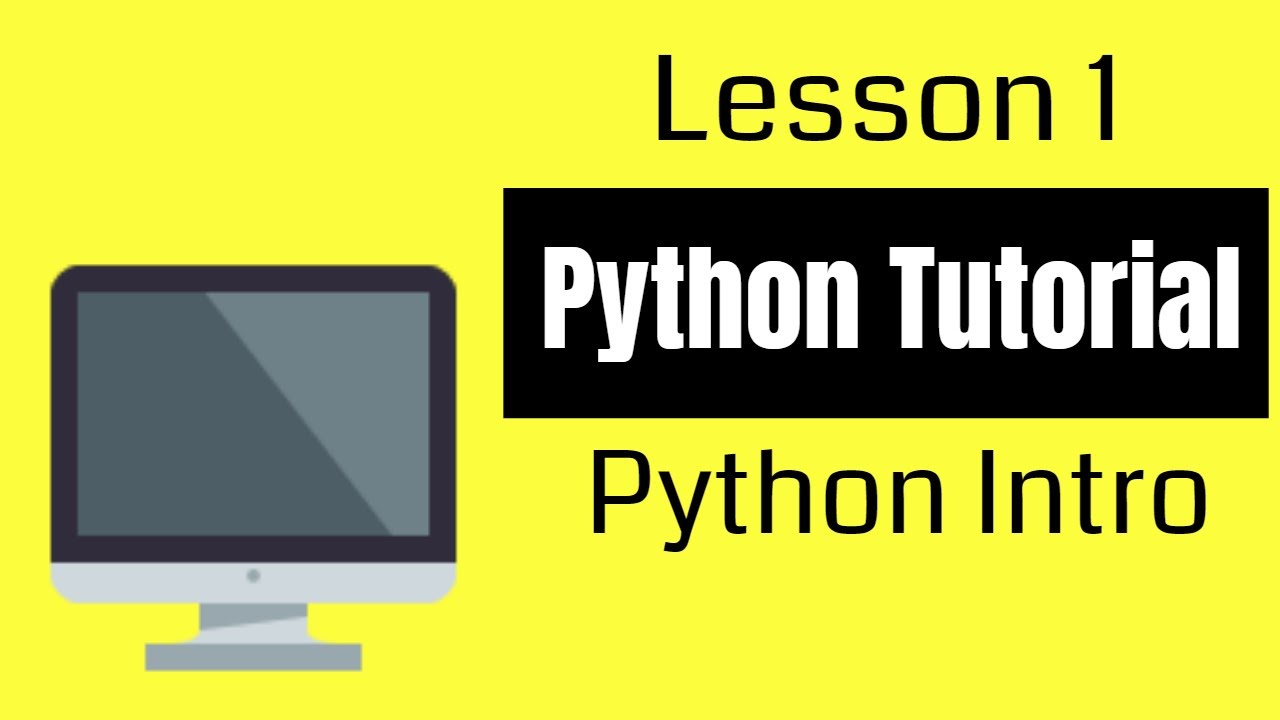 Python Tutorial Lesson 1 Python Intro Coder Kid Youtube