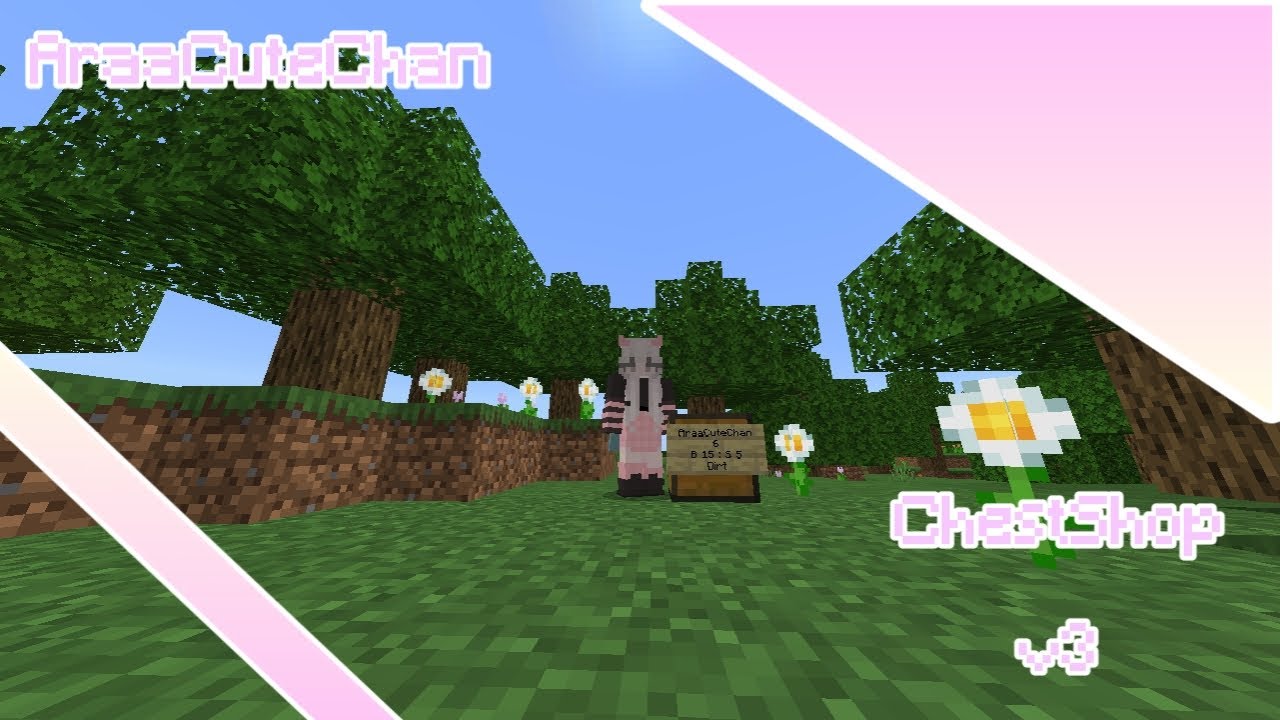 Plugin Chestshop V3 Minecraft Pocketmine Mp Youtube