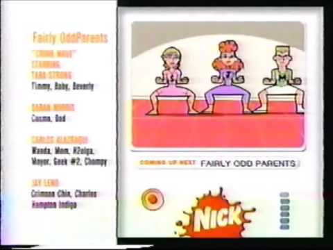 Nickelodeon Split Screen Credits August 2004 3 Cut Off At Beginning