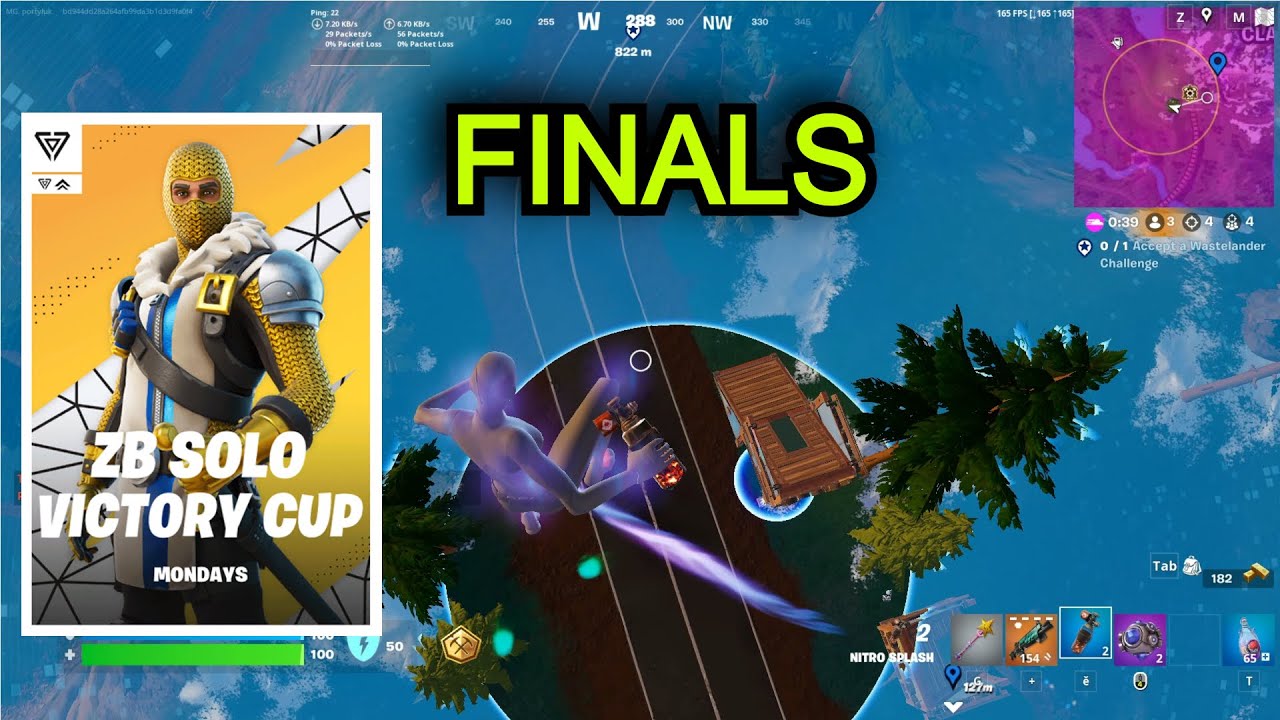 Zero Build Solo Victory Cash Cup Finalsрџџ Youtube