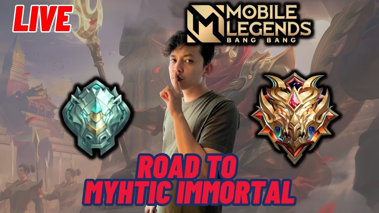 Road To Mythic Immortal Mobile Legends Youtube