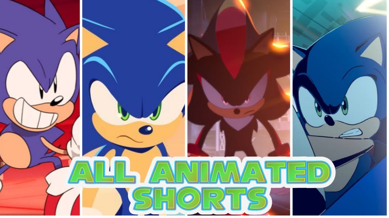 Evolution Of Sonic Animated Shorts 2018 2025 Youtube
