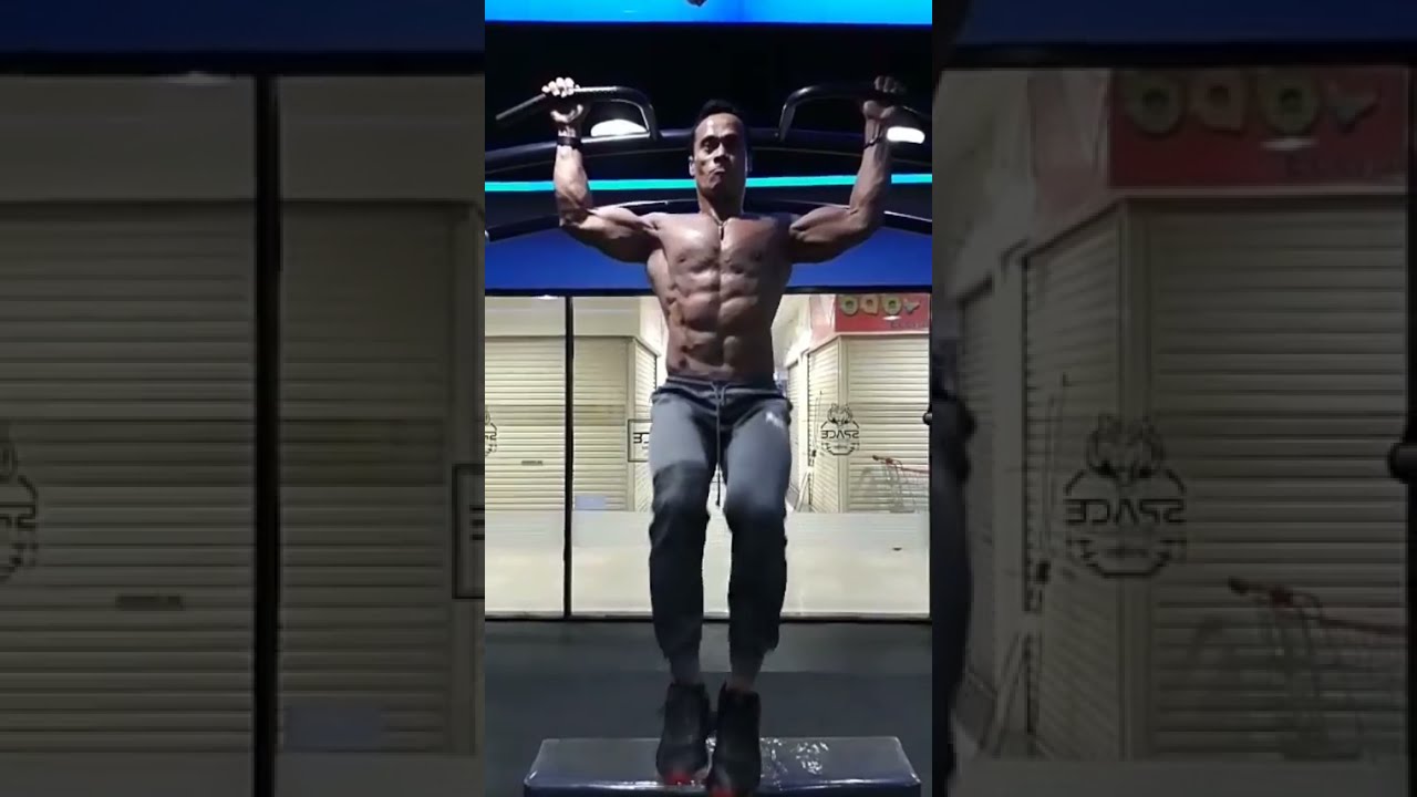 Indonesian Muscle Men Training In The Gym Youtube