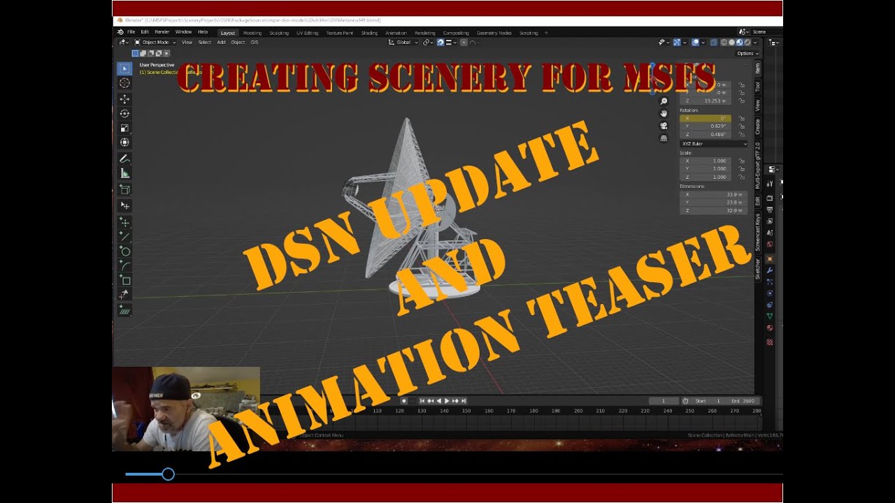 Creating Scenery For Msfs Dsn Update And Animation Teaser Youtube