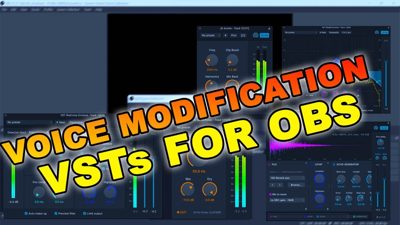 How To Add Vst Plugins In Your Obs Vsts For Obs 2023 Youtube