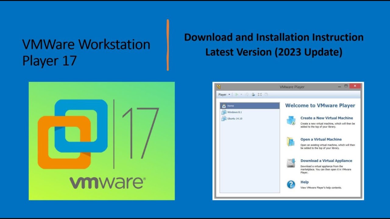 Download And Install Vmware Workstation Player Pro 60 Off