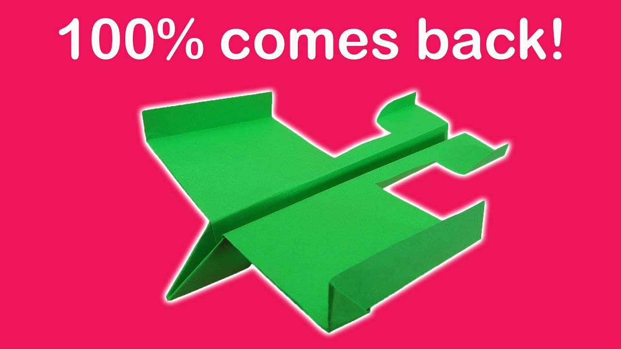 How To Fold A Paper Boomerang Easy At Eileen Crofts Blog