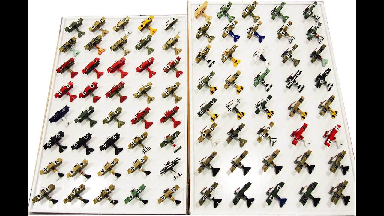 Fokker Dr I 131 Color Scheme 1 144 From Valom フォッカー3葉機が131機 Youtube