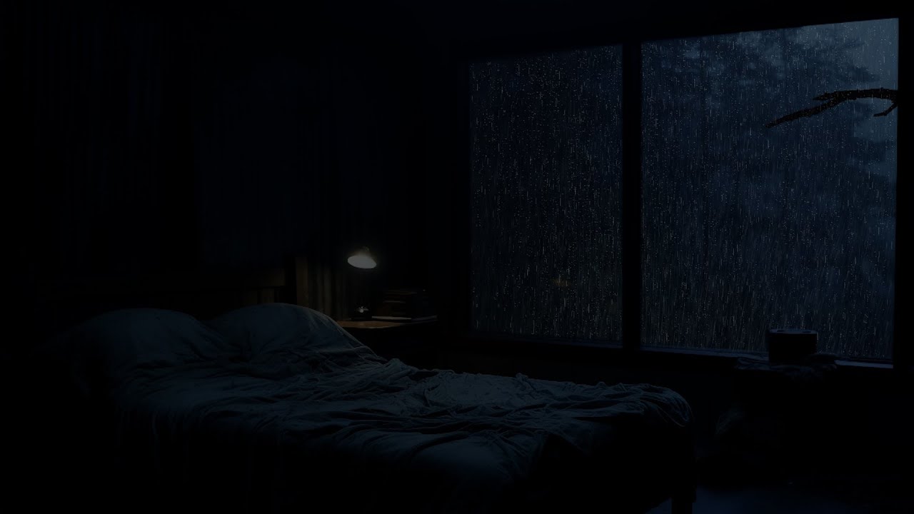 Instantly Fall Asleep With Heavy Rain And Intense Thunderstorm Sounds
