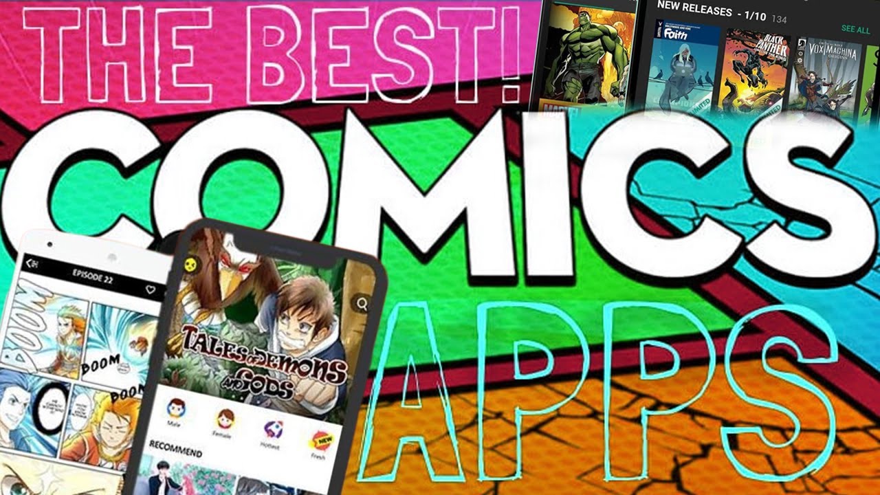 Top 5 Best Comic Apps For Android Free Comics Apps 2021 Comic Book