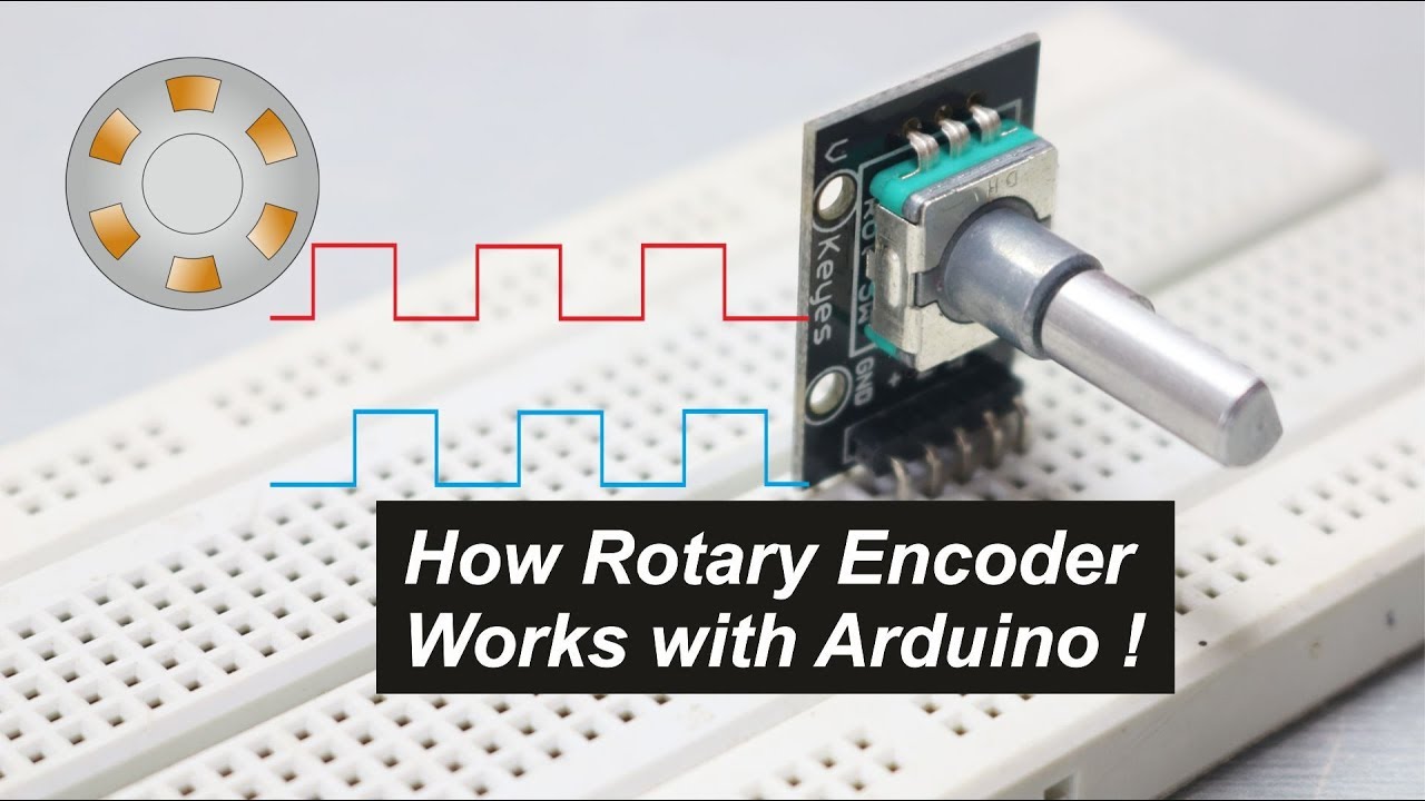 How Rotary Encoder Works Arduino Youtube