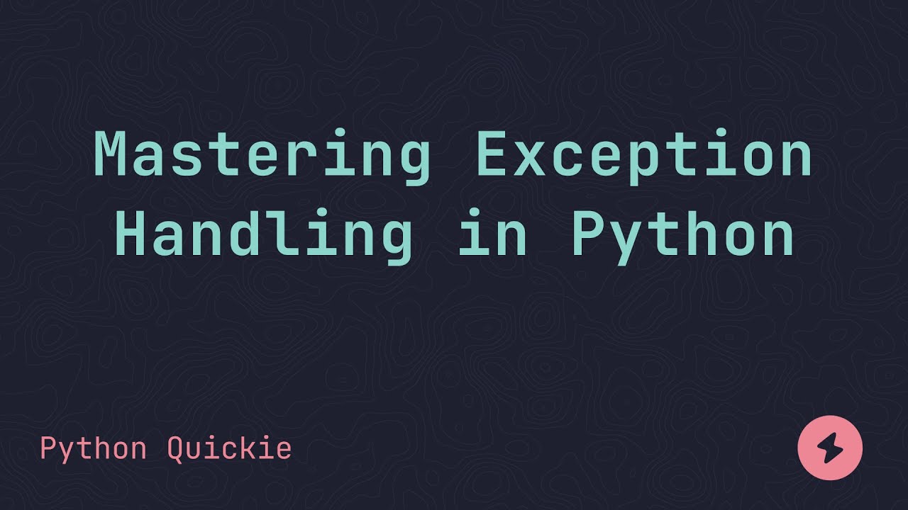 Mastering Exception Handling In Python A Beginner S Guide Python