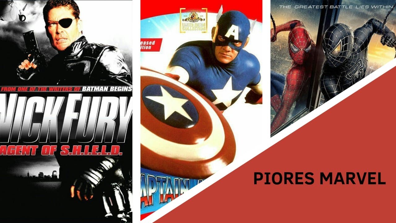 Os 5 Piores Filmes Da Marvel Youtube