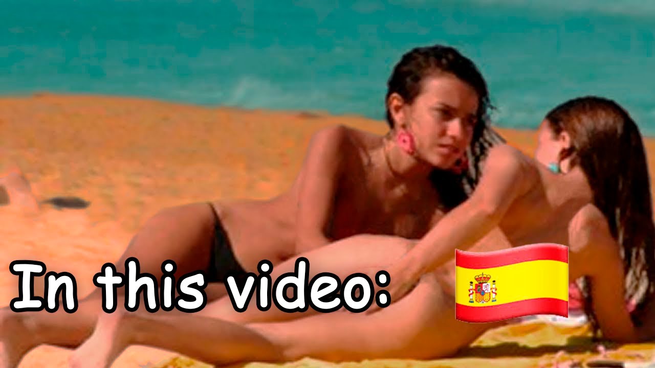 Must See ёяш Topless Spain Beach In Tenerife ёязкёяз Youtube