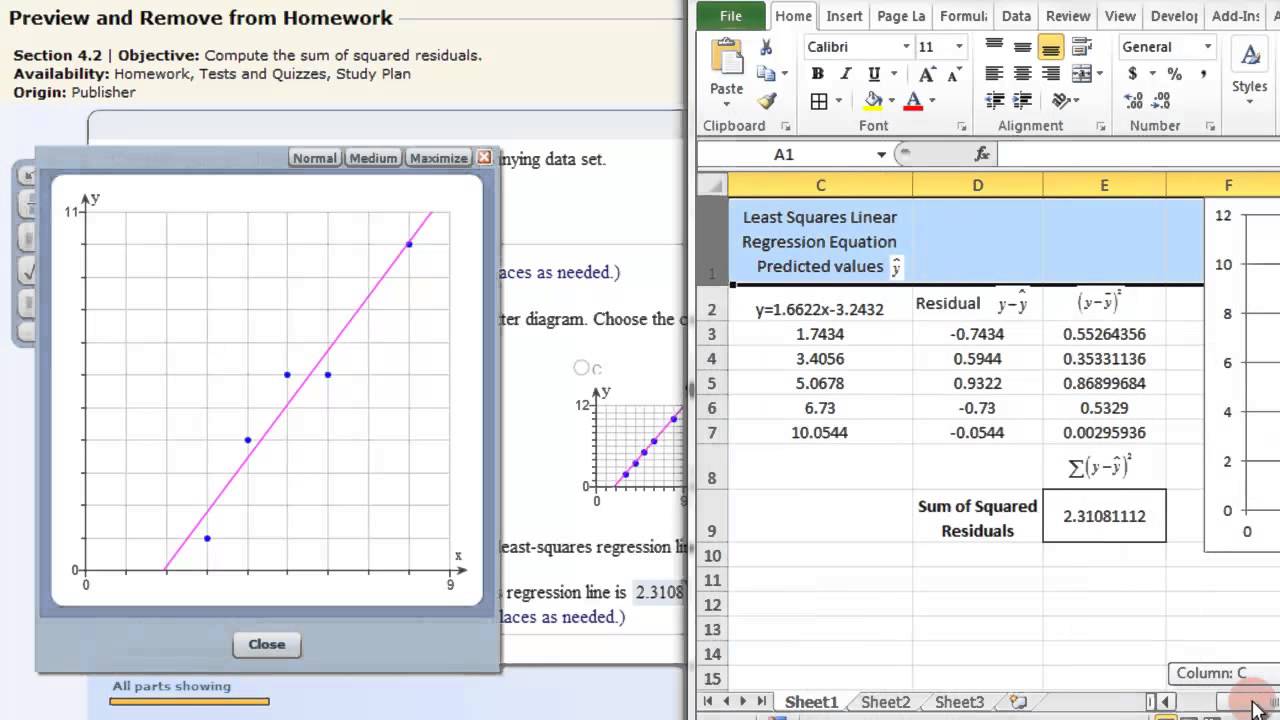 Excel Linear Regression Formula Phillyherof