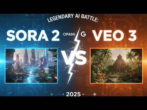 Legendary Ai Battle Sora 2 Vs Veo 3 Youtube