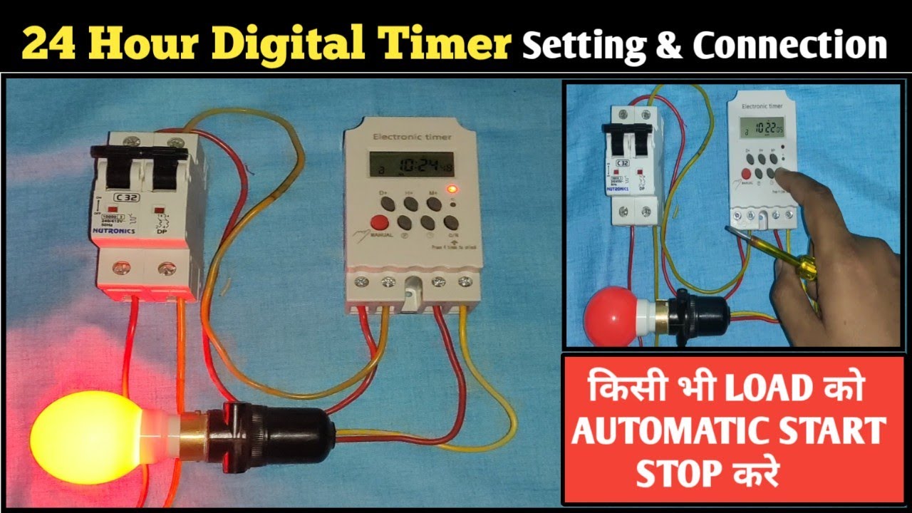 Everything About Digital Timer Setting Working And Wiring 44 Off