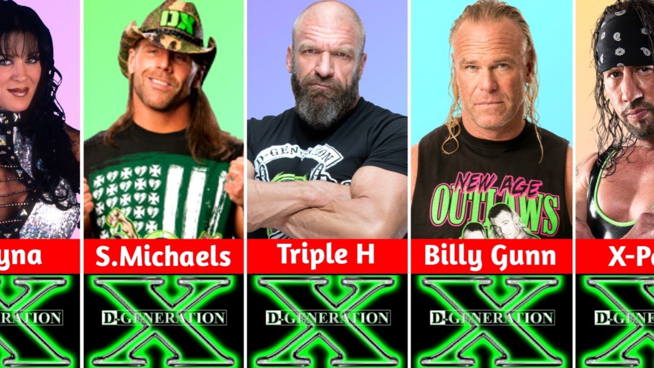 Generation X Wwe D Generation X Wwe Comic Shirt Hoodie Sweater Long