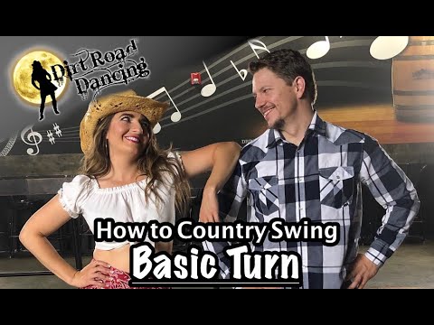 How To Country Swing Basic Turn Youtube