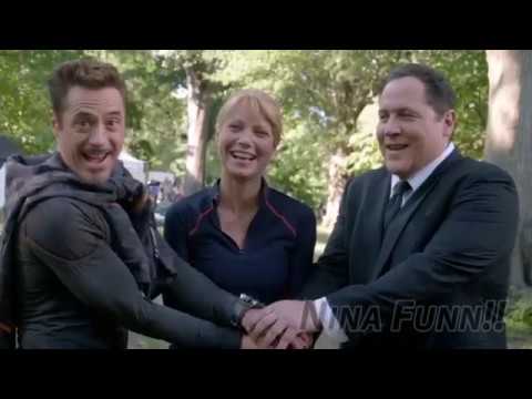 Marvel Cast Funny Bloopers Compilation Youtube