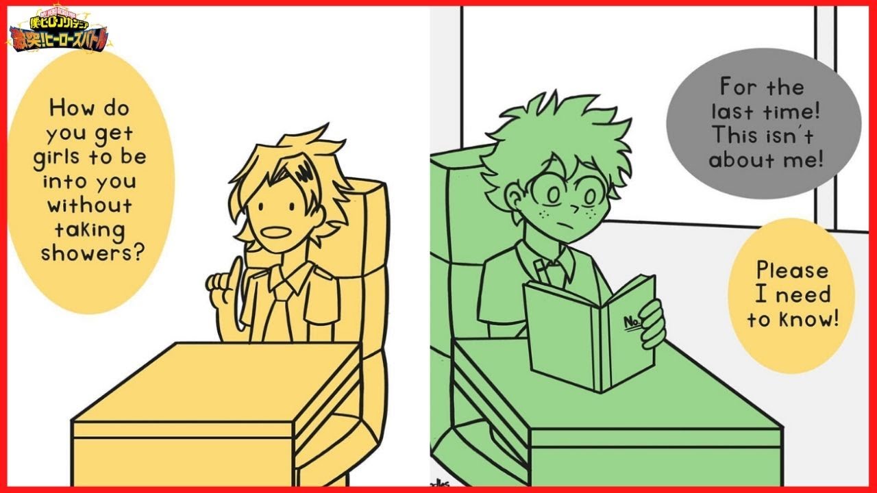 My Hero Academia Comic Dub Compilation Mha Bnha Comic Youtube