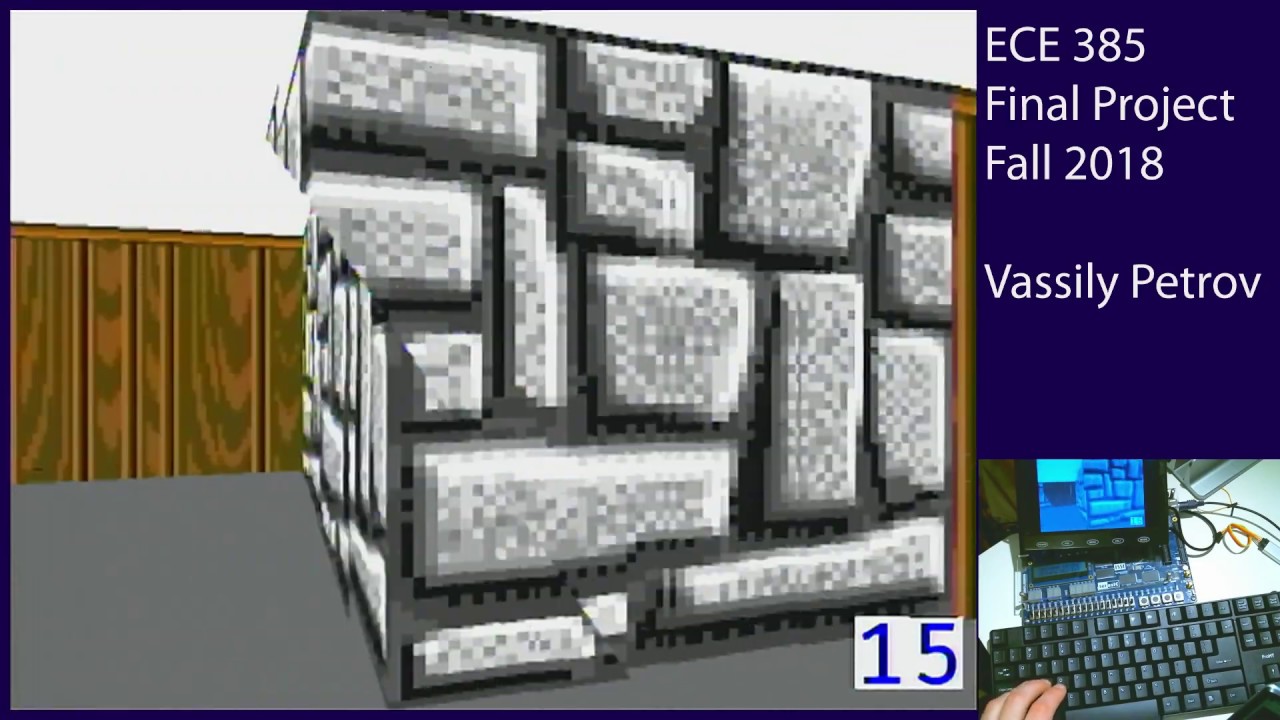 Ece 385 Final Project 3d Maze Game Youtube
