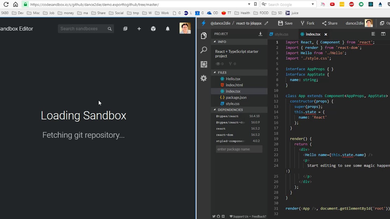 Stackblitz Vs Codesandbox Feature Differences Youtube