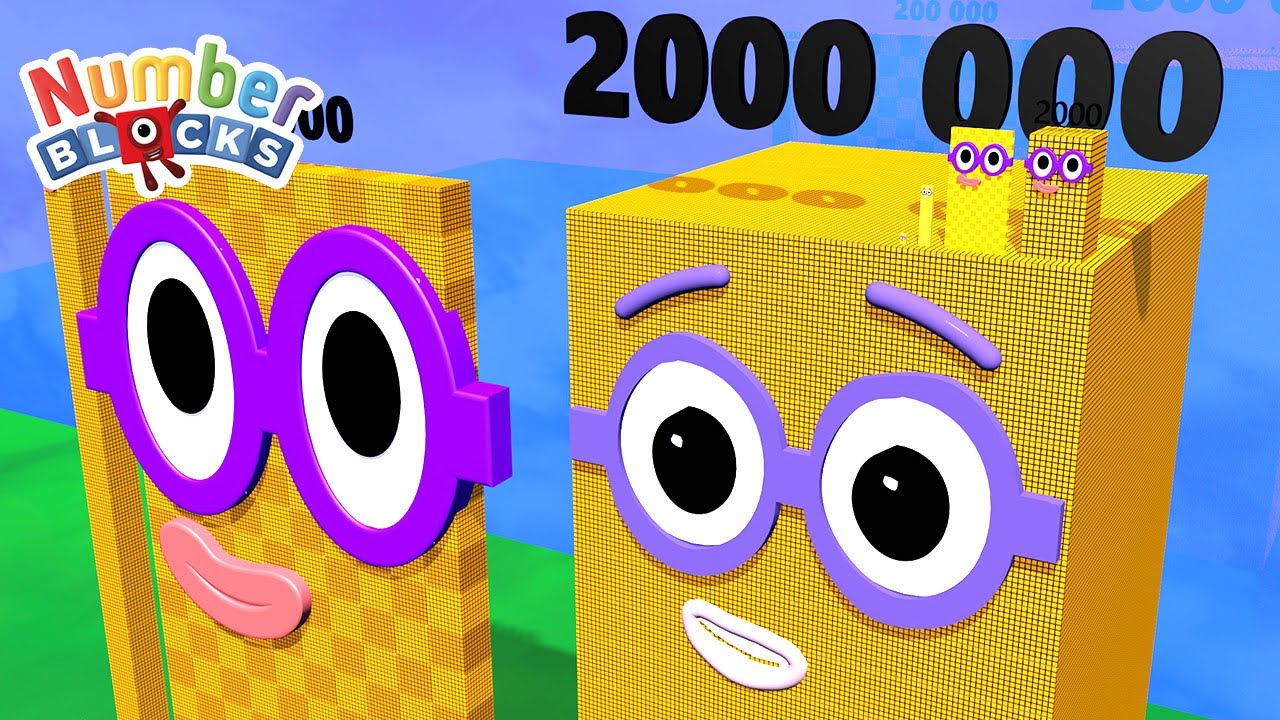 Number Blocks 10 Times Tablenumberblocks Card Fun Pixar