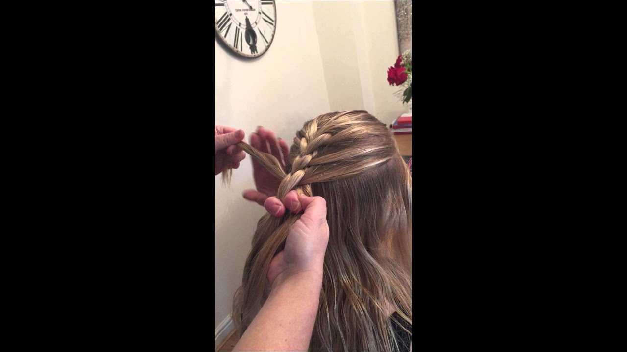 Scissor Loop Braid Tutorial Youtube