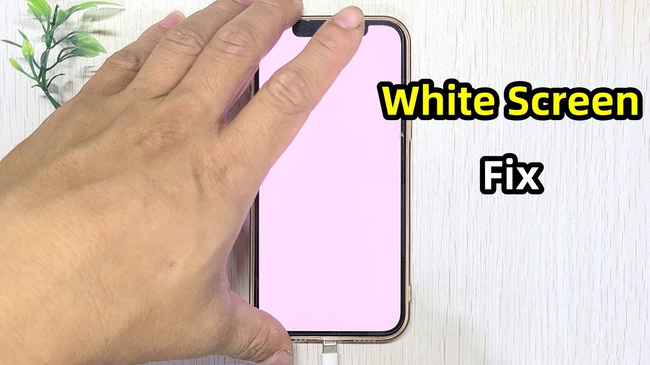 How To Fix Iphone Stuck On White Screen 3 Ways 2025 Youtube
