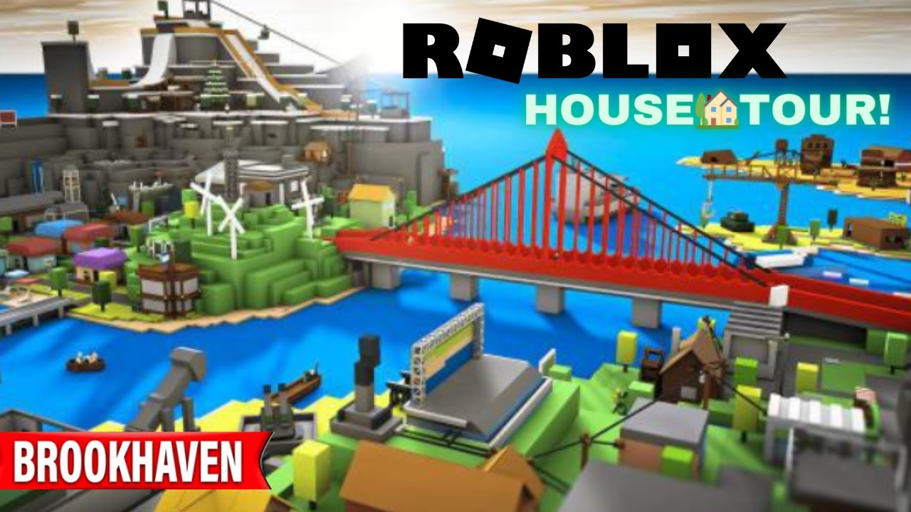 Roblox Brookhavenрџџўrp House Tour Youtube