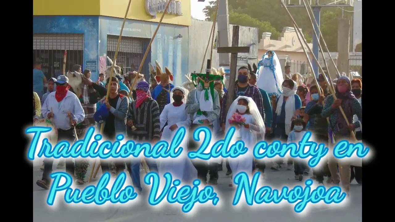 Tradicional Segundo Conty Yoreme Mayo En Cuaresma En Pueblo Viejo