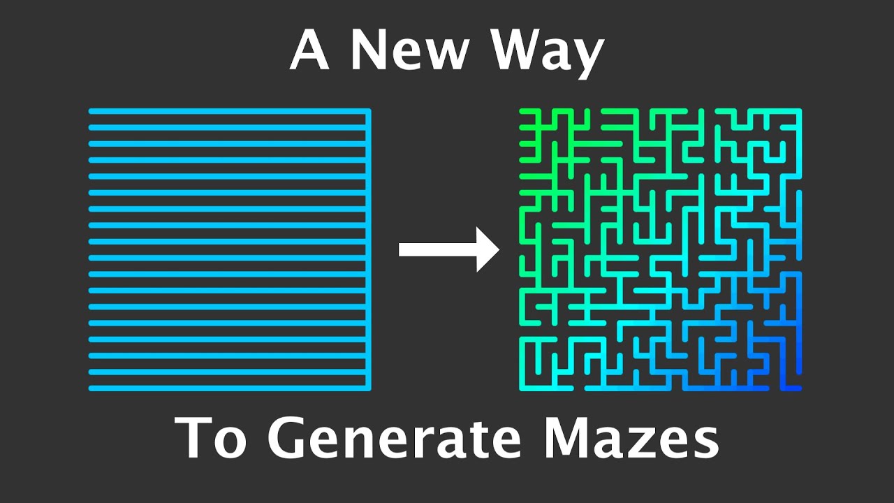 New Maze Generating Algorithm Origin Shift Youtube