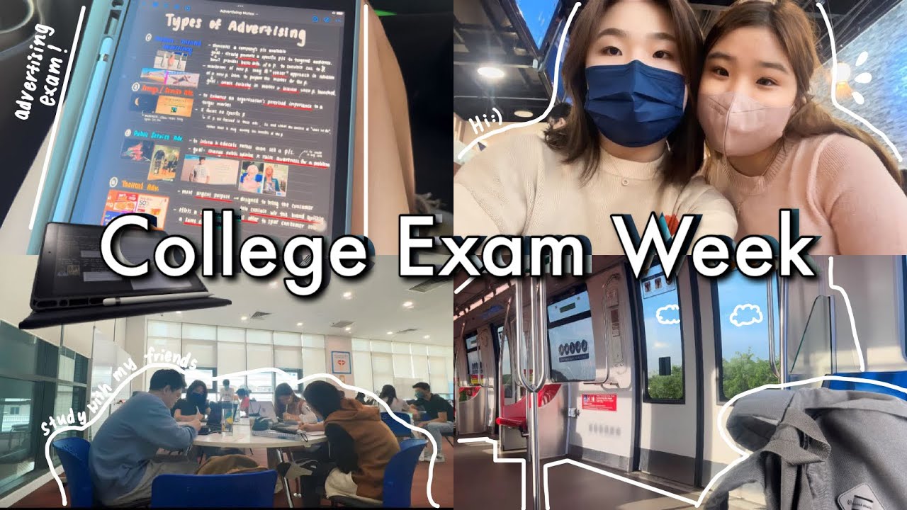 Exam Week Vlog Sem 2 College Exam Studying With Friends Vlog 10
