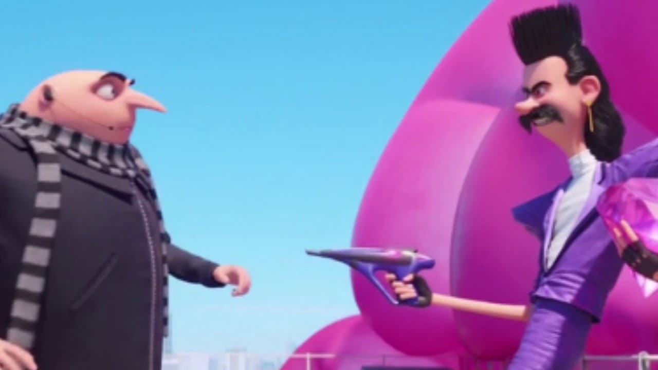 Despicable Me 3 Gru Vs Balthazar Bratt Youtube