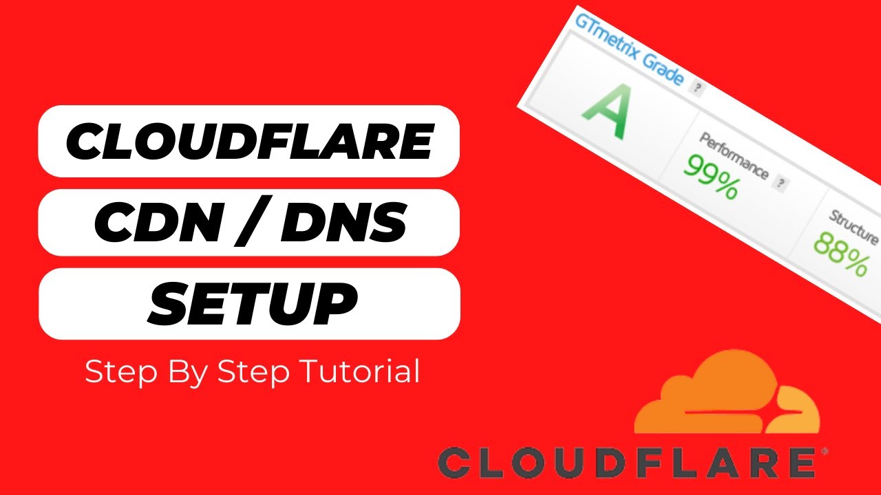 How To Setup Cloudflare Cdn 2022 Tutorial Youtube