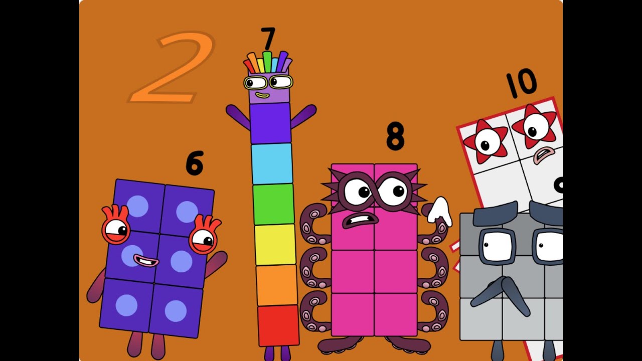 Numberblocks Band Wholes Animated 2 Youtube