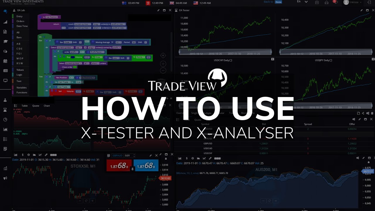 How To Use X Tester And X Analyser Youtube