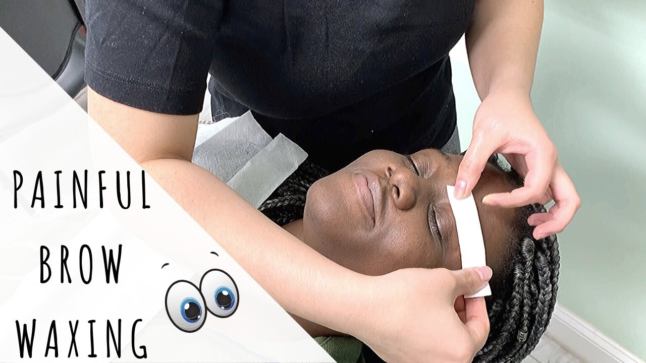 Getting My Brows Waxed For The First Time After 3 Years Youtube