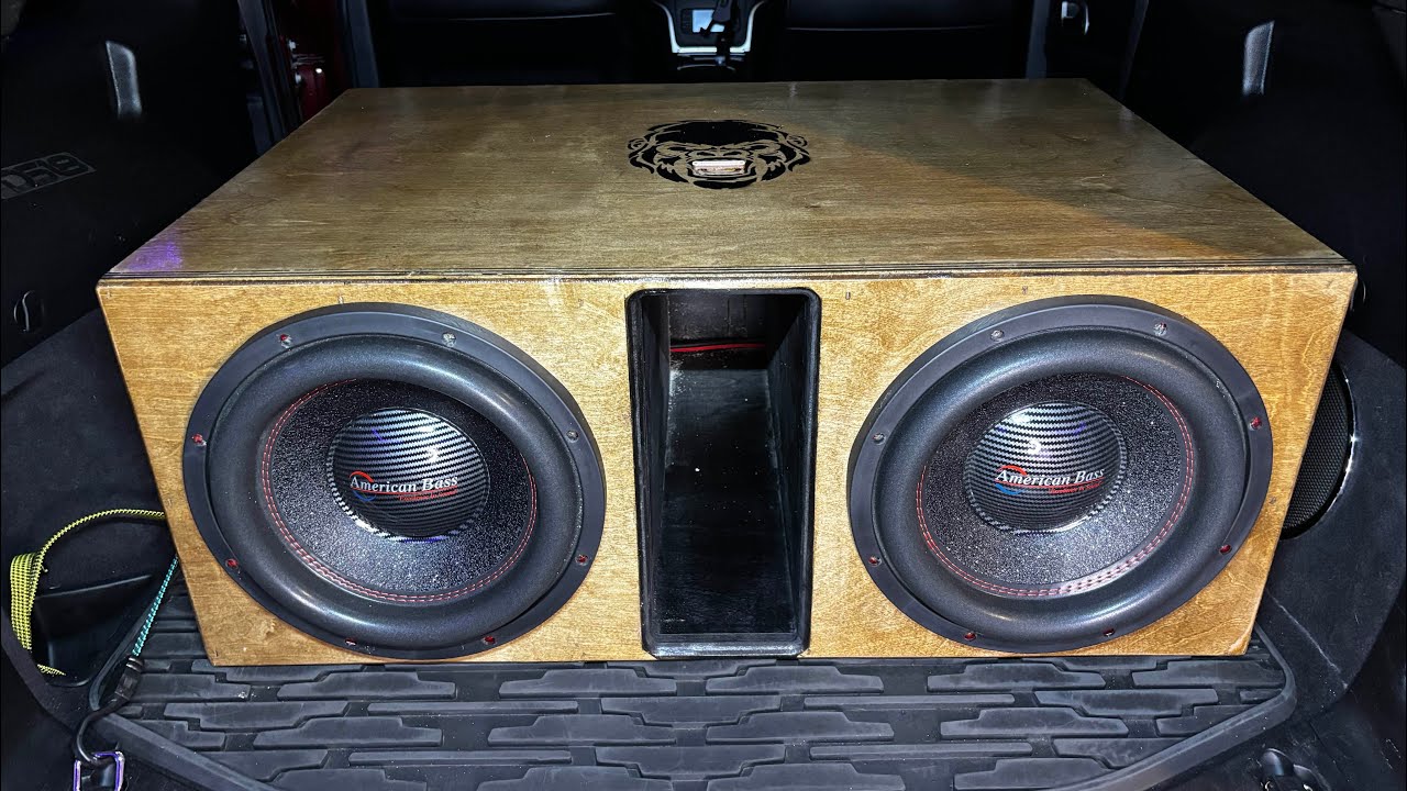 Mbe Custom Enclosure 32hz American Bass Hawks Youtube