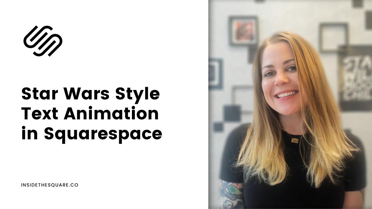 How To Create A Star Wars Style Text Animation In Squarespace