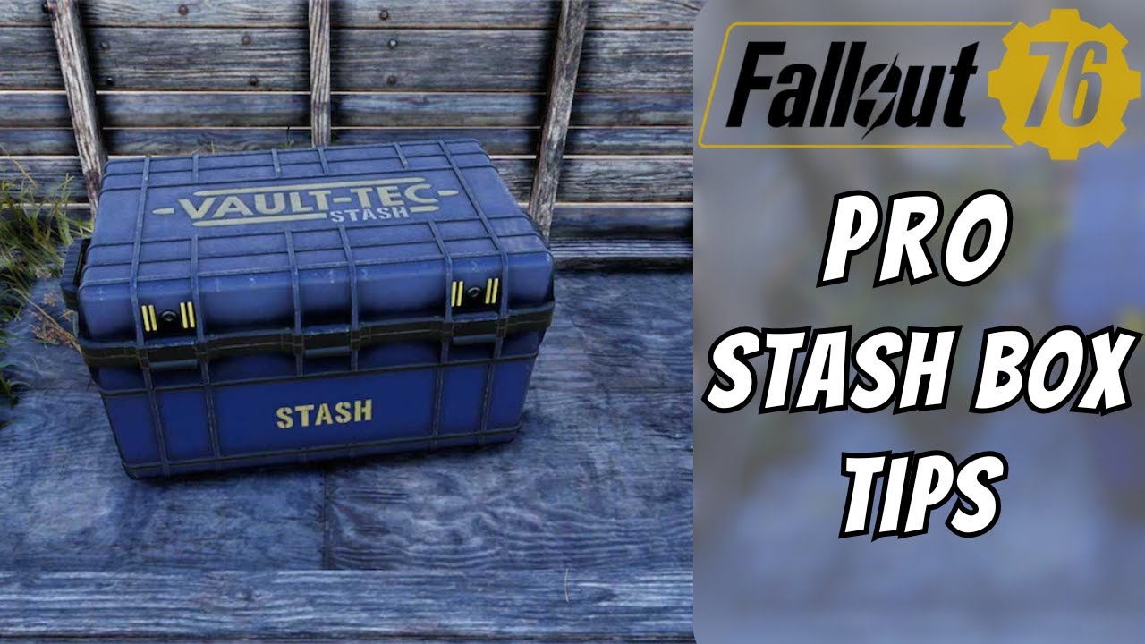 Fallout 76 Tips How To Manage Your Stash Youtube