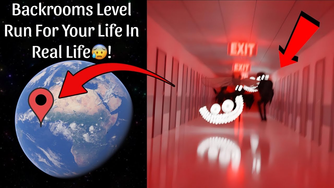 Backrooms Level Run For Your Life On Google Earth Youtube