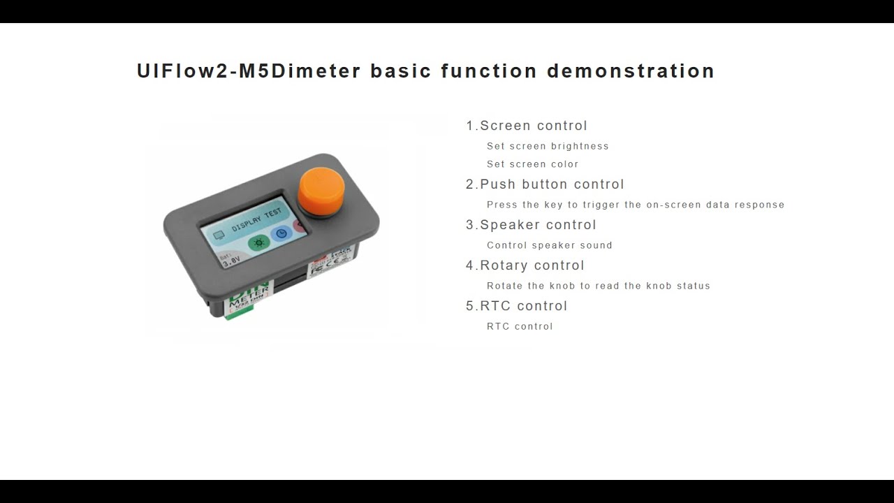 Comes With Function Programming Demonstration M5dimeter Youtube