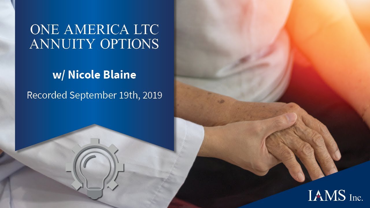 One America Ltc Annuity Options Youtube