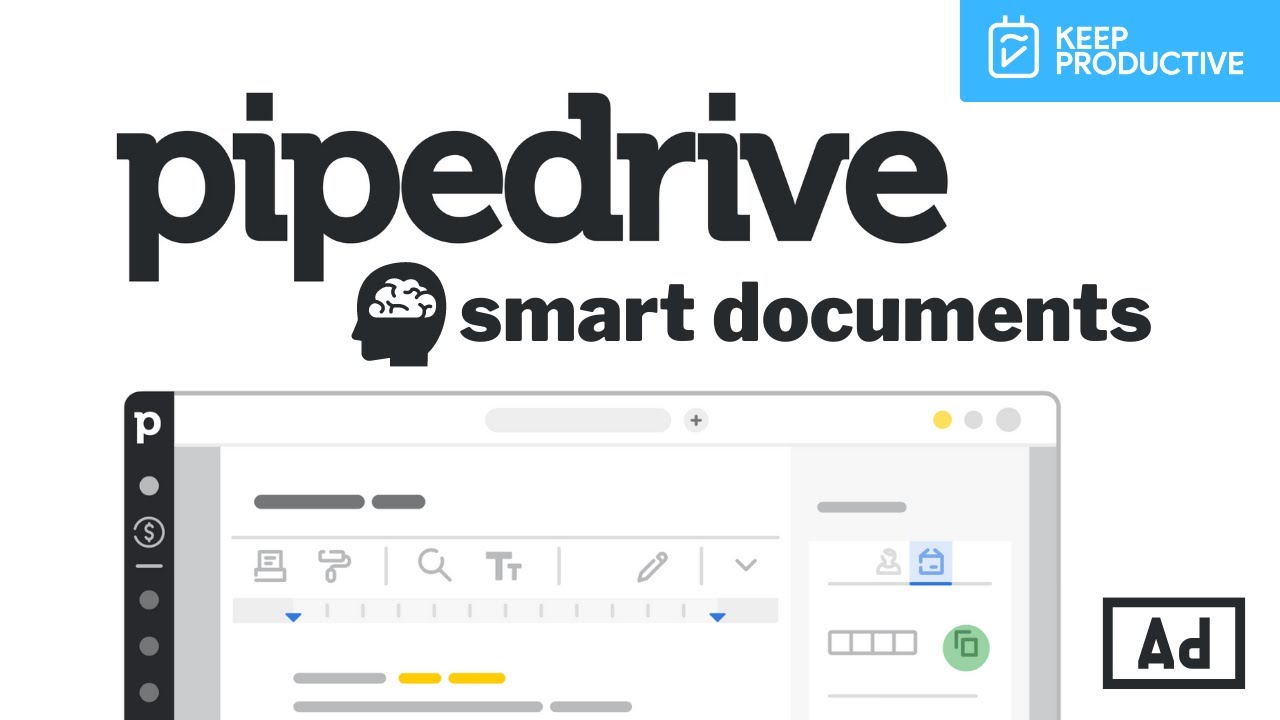 Smart Documents In Pipedrive Ad Youtube