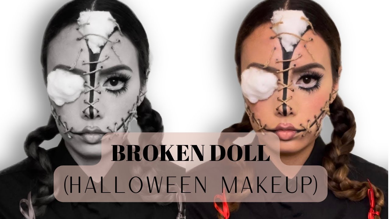 Cracked Doll Makeup Tutorial The Creepiest Cracked Doll Makeup Looks
