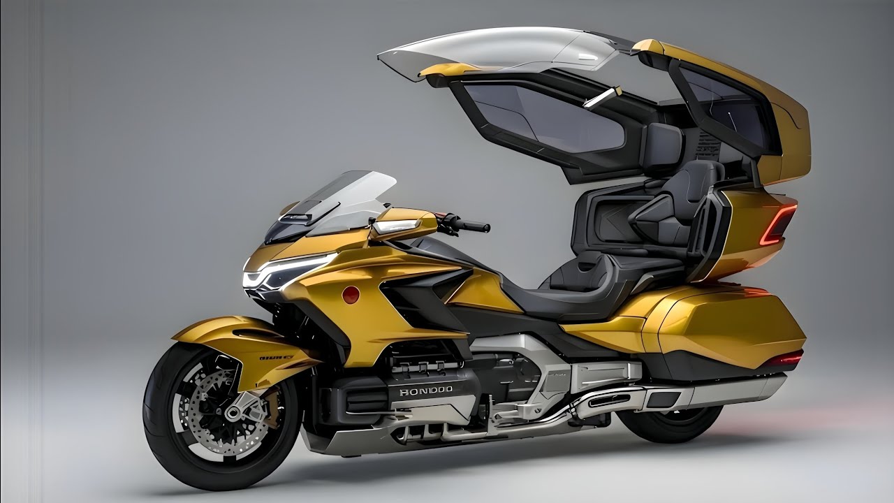 2026 Honda Gold Wing Gct Ultimate Luxury Touring Bike Revealed Youtube